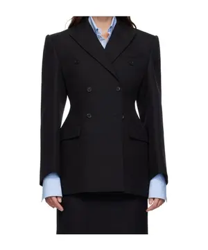 Wardrobe.NYC Contour Double-breasted Blazer