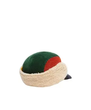 BOBO CHOSES Embroidered Logo Corduroy Hat