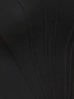 Giuseppe Di Morabito Double Twisted Wool Corset Top