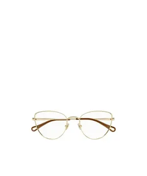 Chloé Eyewear Cat-eye Glasses - Golden