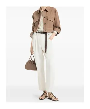 Brunello Cucinelli Buttoned Cardigan - Oat