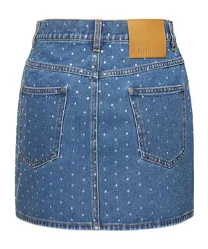 Giuseppe Di Morabito Embellished Crystal Mini Skirt