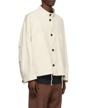 JIL SANDER Long Sleeve Button-fastening Jacket