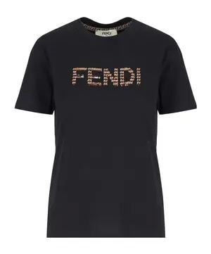 Fendi Frill T-shirts For Women