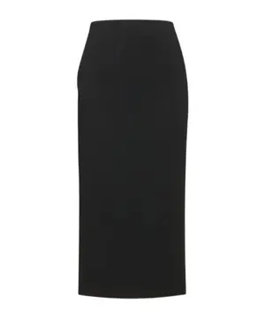 Giuseppe Di Morabito Side-slit Midi Skirt - Black