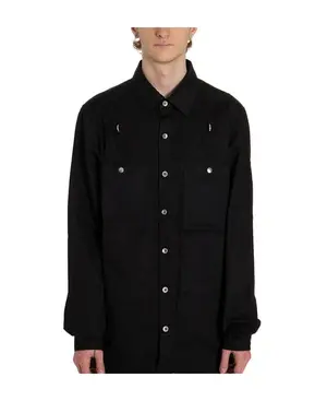 Rick Owens Lightweight Button-up Jacket