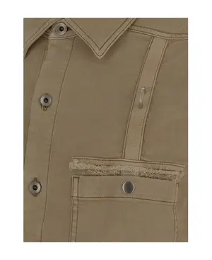 Rick Owens Long Sleeve Shirt Jacket