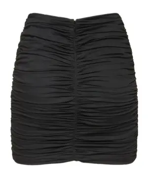 Giuseppe Di Morabito Ruched Stretch Poplin Mini Skirt