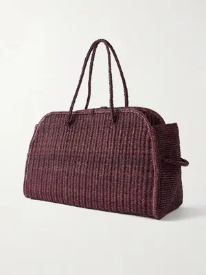 Jacquemus Woven Top Handle Shoulder Bag - No