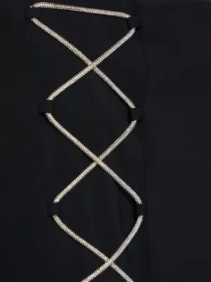 Giuseppe Di Morabito Lace-up Detail Mini Skirt