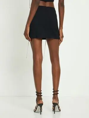 Giuseppe Di Morabito Lace-up Detail Mini Skirt