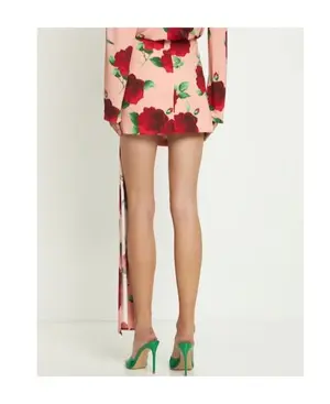 Magda Butrym Floral Printed Mini Skirt