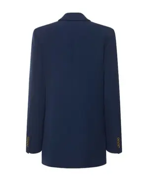 Michael Kors Double-breasted Gabardine Blazer