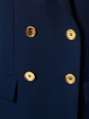 Michael Kors Double-breasted Gabardine Blazer