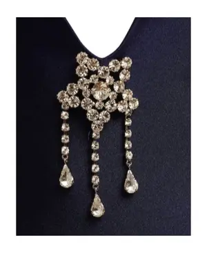 Alessandra Rich Embellished Halterneck One-piece Swimsuit