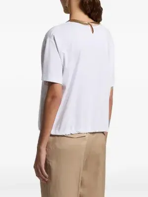 Peserico Contrast Trim T-shirt
