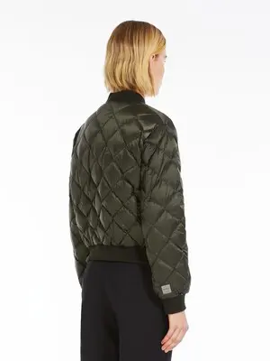 Max Mara Bsoft Quilted Bomber Jacket