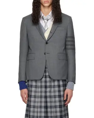 Thom Browne 4-bar High Armhole Sport Coat
