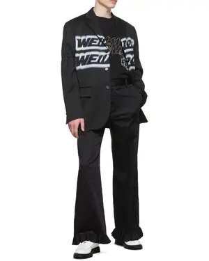 We11Done Stud-logo Short-sleeved T-shirt