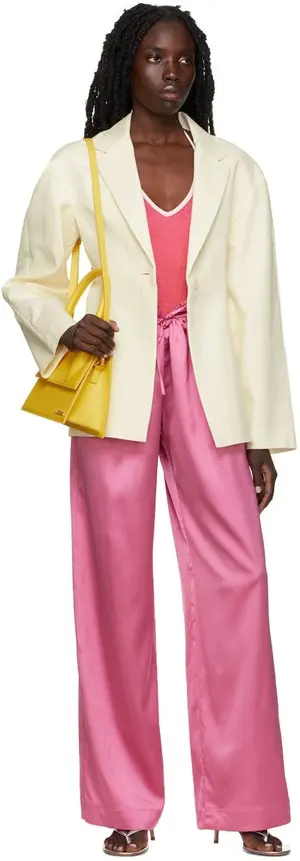 Jacquemus Le Grand Chiquito Leather Tote Bag