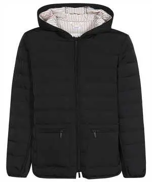 Thom Browne 4-bar Padded Hooded Jacket