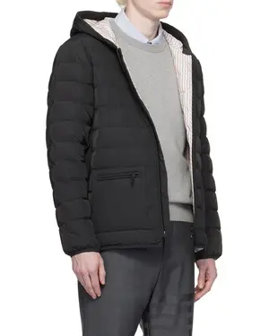 Thom Browne 4-bar Padded Hooded Jacket