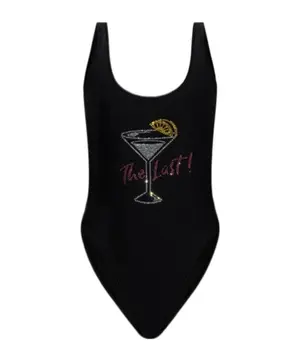 Oseree Crystal Cocktail One-piece Swimsuit