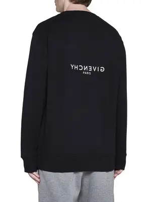 Givenchy Reverse Logo Crewneck Sweatshirt