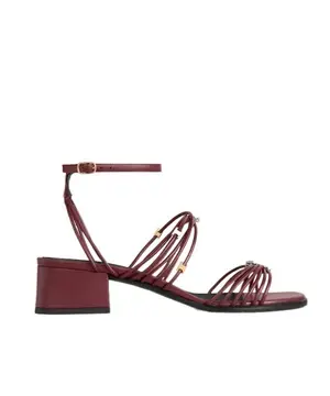 Celine Clémence Heeled Sandal In Goatskin