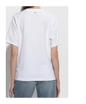 Victoria Beckham Short Sleeve T-shirt - White
