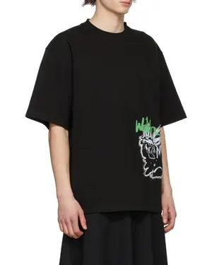 We11Done Logo-print Cotton T-shirt