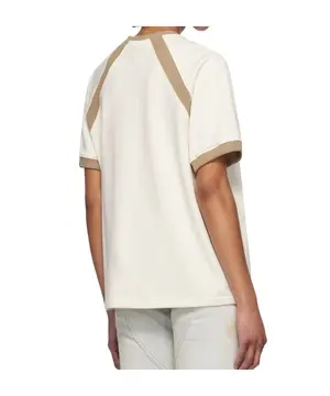 Rhude Round Neck Short Sleeve T-shirt With Logo Print