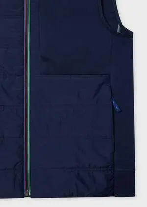 Paul Smith Quilted Zipped Vest