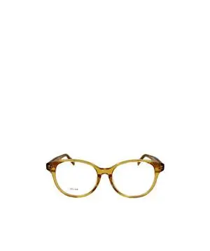 Celine Round Frame Eyeglasses - Yellow