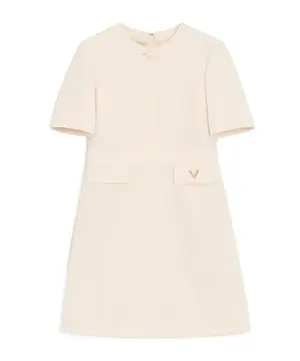 Valentino Garavani Crepe Couture Short Dress
