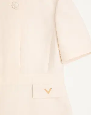 Valentino Garavani Crepe Couture Short Dress