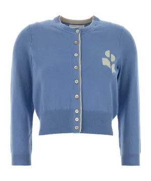 Isabel Marant Étoile Lona Crewneck Cardigan - Blue