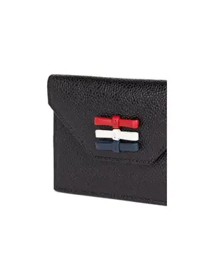 Thom Browne Rwb Striped Cardholder