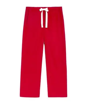 Max Mara Poplin Drawstring Trousers