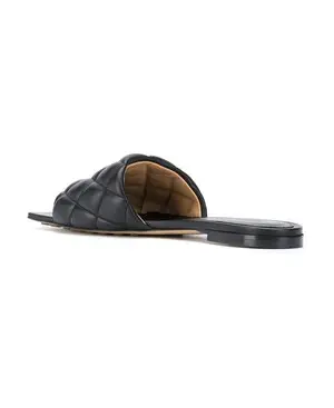 Bottega Veneta Matelassé Flat Sandals