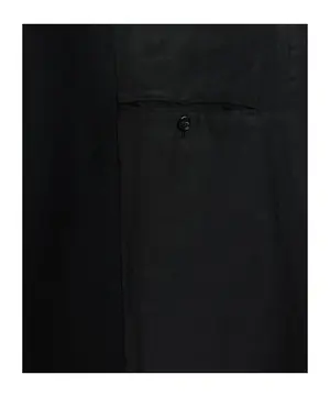 ANN DEMEULEMEESTER Miles Long Double Breasted Wool Blend Coat