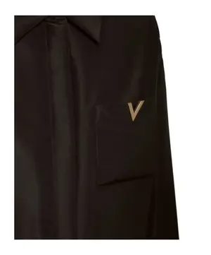 Valentino Garavani Padded Silk Faille Overshirt