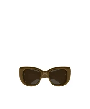 Saint Laurent Howl Butterfly Frame Sunglasses - Black