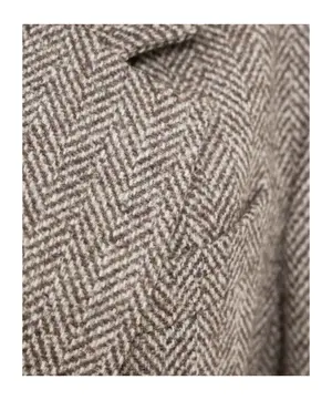 Brunello Cucinelli Belted Wool Blend Blazer