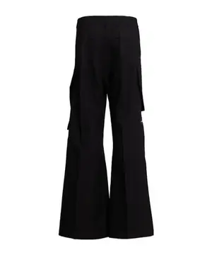 Rick Owens Cargobelas Wool Zipped Pants - Black