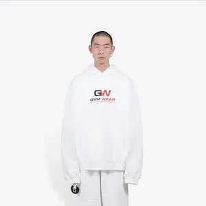 Balenciaga Printed Hooded Sweater