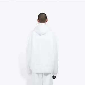 Balenciaga Printed Hooded Sweater