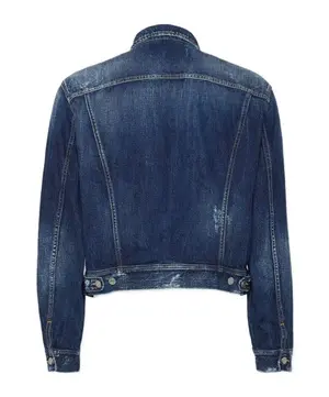 Dsquared2 Be Cool Be Nice Wash La" Denim Jacket