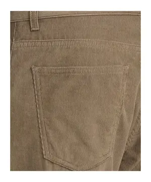 THE ROW Cotton Corduroy Tailored Trousers