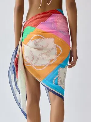 Jacquemus Patchwork Square Scarf